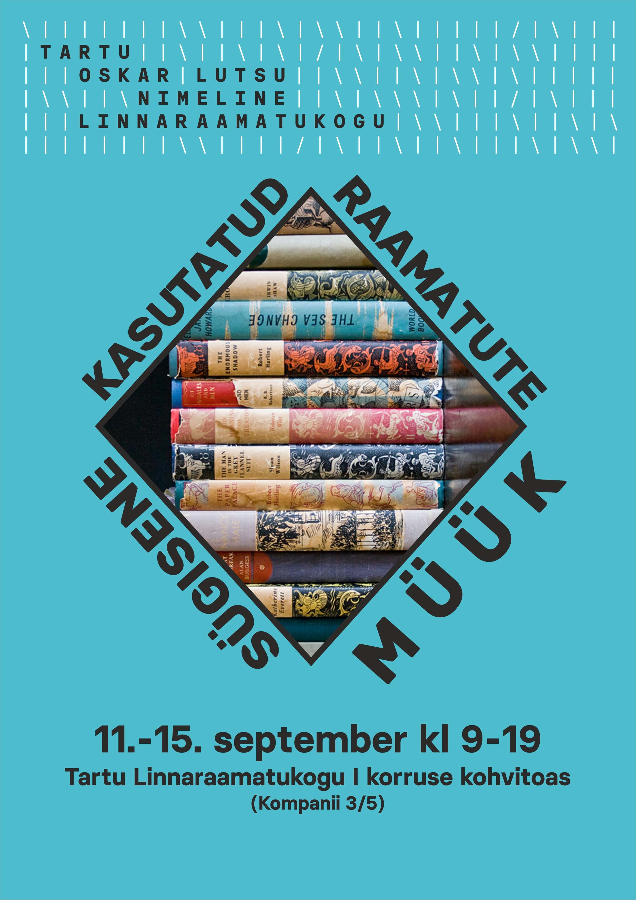 Sügisene kasutatud raamatute müük | Tartu Linnaraamatukogu